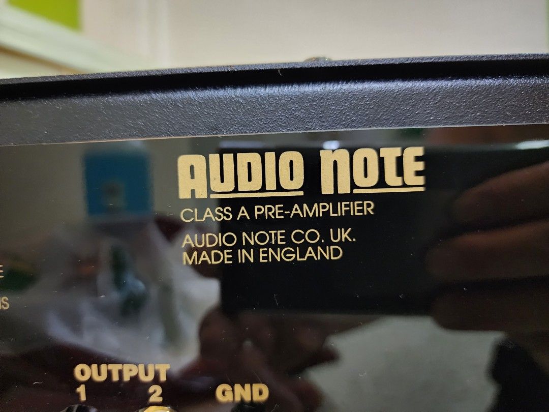 Audio note M1 line tube preamplifier, Audio, Soundbars, Speakers ...