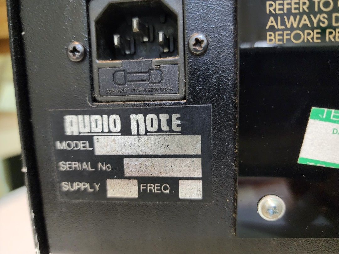 Audio note M1 line tube preamplifier, Audio, Soundbars, Speakers ...