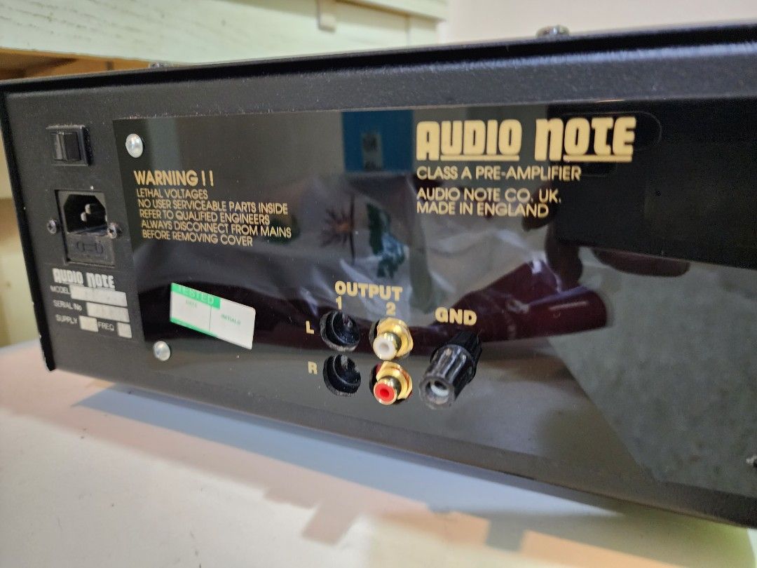 Audio note M1 line tube preamplifier, Audio, Soundbars, Speakers ...