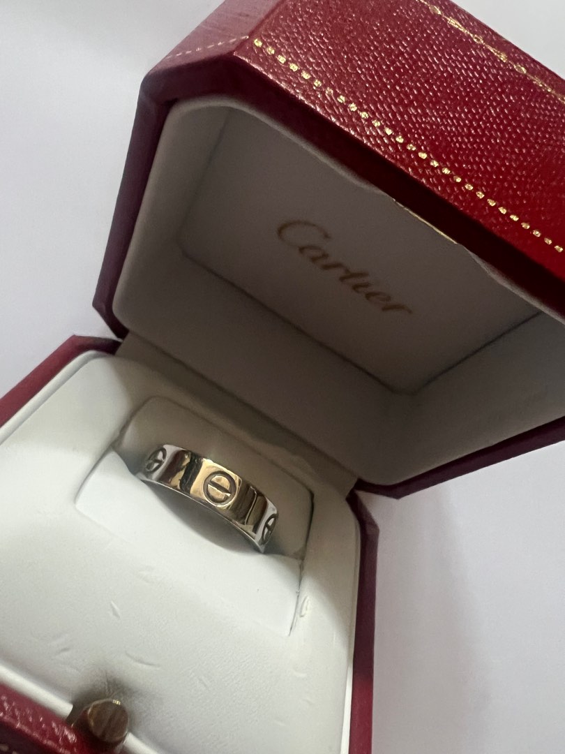 Authentic Cartier Love Ring, Luxury, Accessories on Carousell