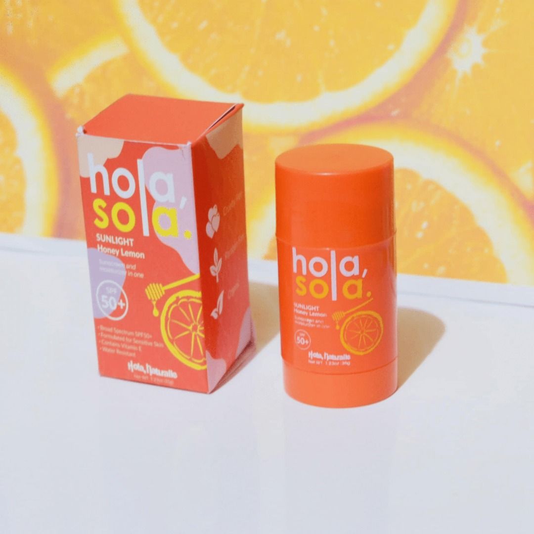 Authentic Hola Naturalle Hola Sola All-in-One Suncreen SPF 50, Beauty ...