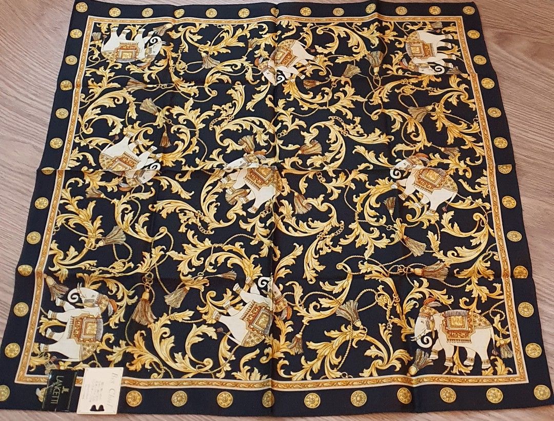 Authentic lancetti scarf, Luxury, Apparel on Carousell
