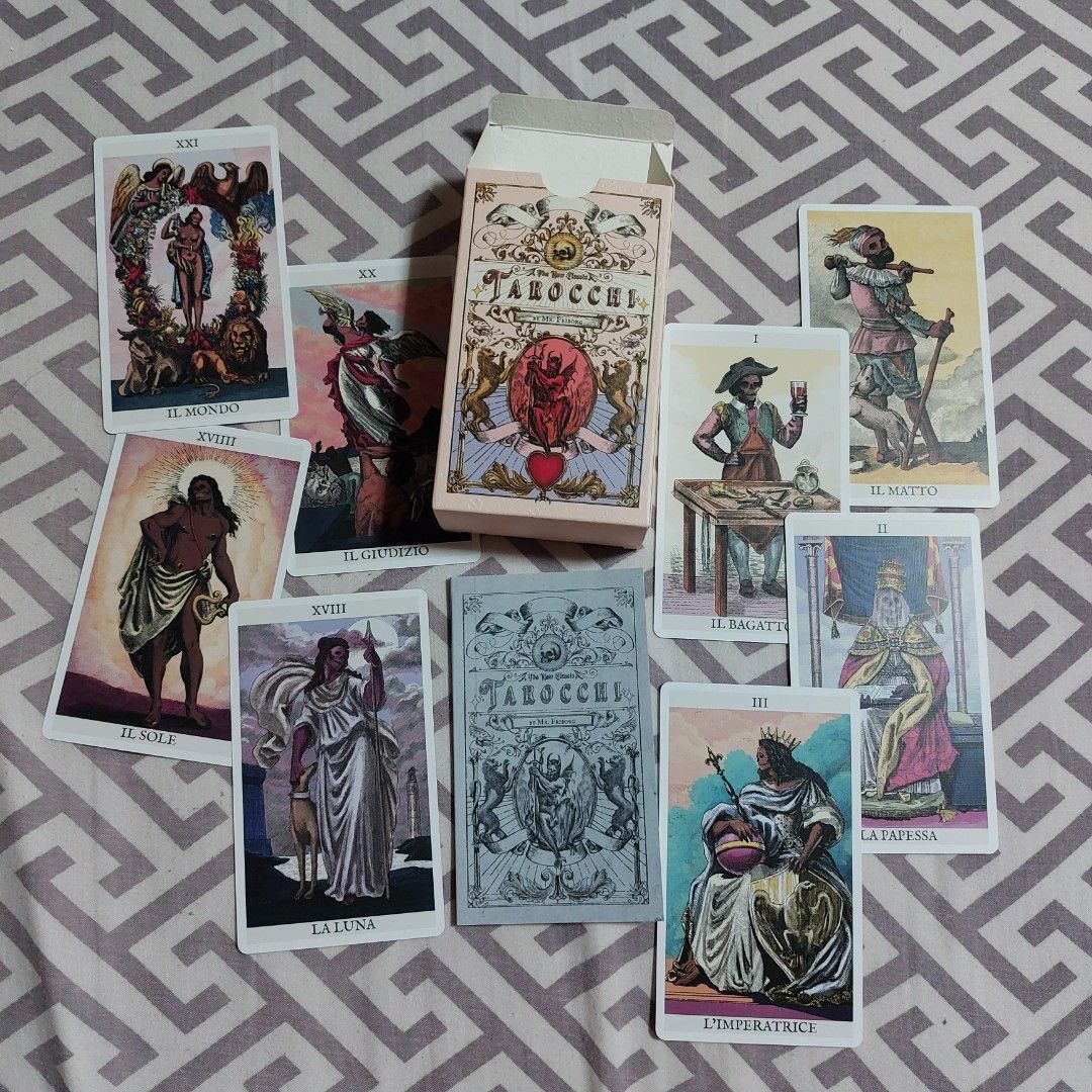 Authentic Tarocchi by Mr. Friborg Tarot Deck, Hobbies & Toys, Toys ...