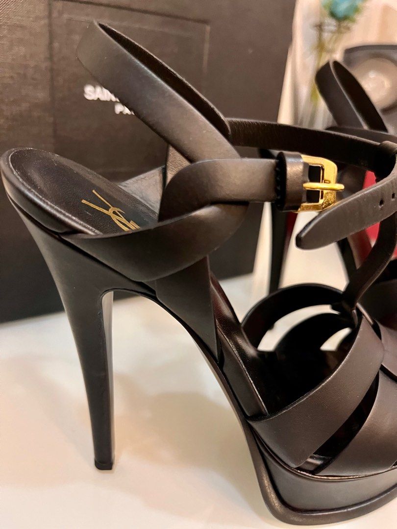 AUTHENTIC YSL TRIBUTE HIGH HEELS, Women's Fashion, Footwear, Heels on ...