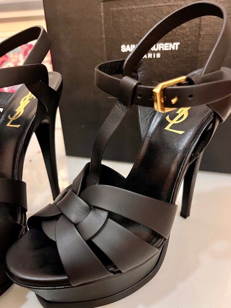AUTHENTIC YSL TRIBUTE HIGH HEELS, Women's Fashion, Footwear, Heels on ...