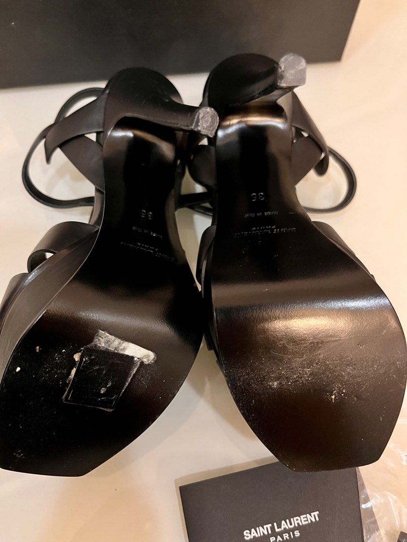 AUTHENTIC YSL TRIBUTE HIGH HEELS, Women's Fashion, Footwear, Heels on ...
