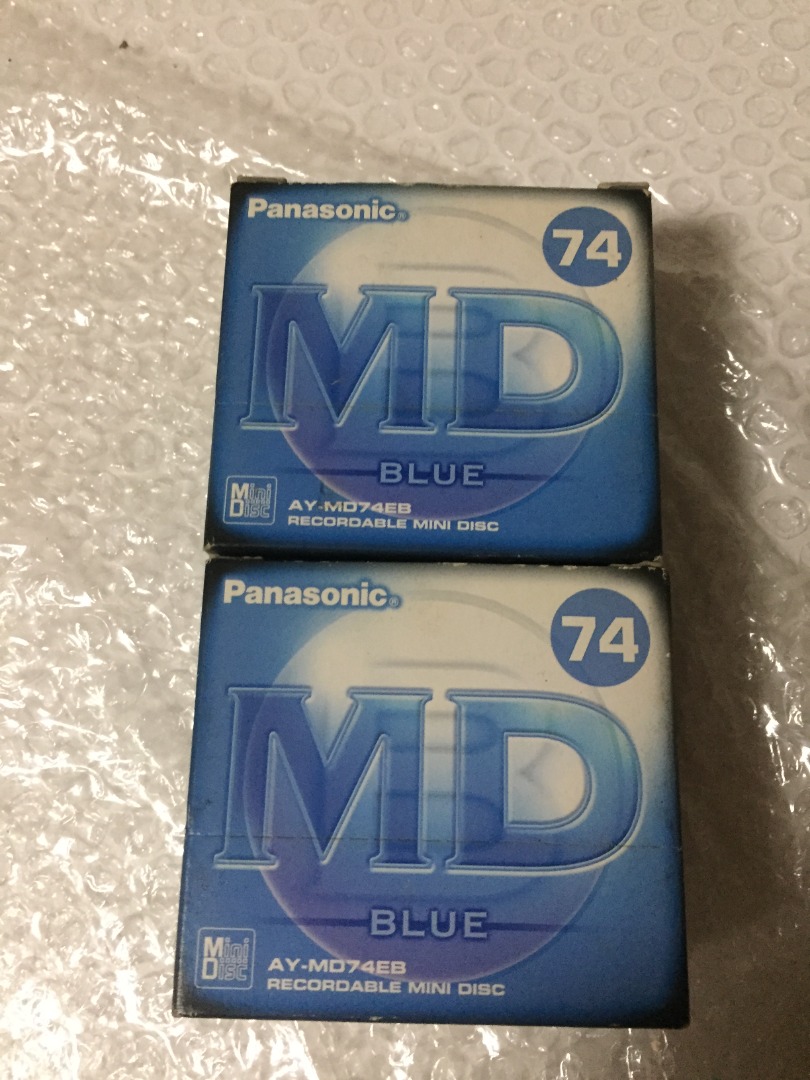 Authentic/Original Panasonic Recordable Mini Disc (Made In Japan ...
