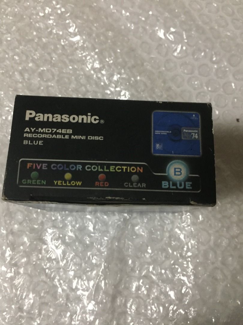 Authentic/Original Panasonic Recordable Mini Disc (Made In Japan ...
