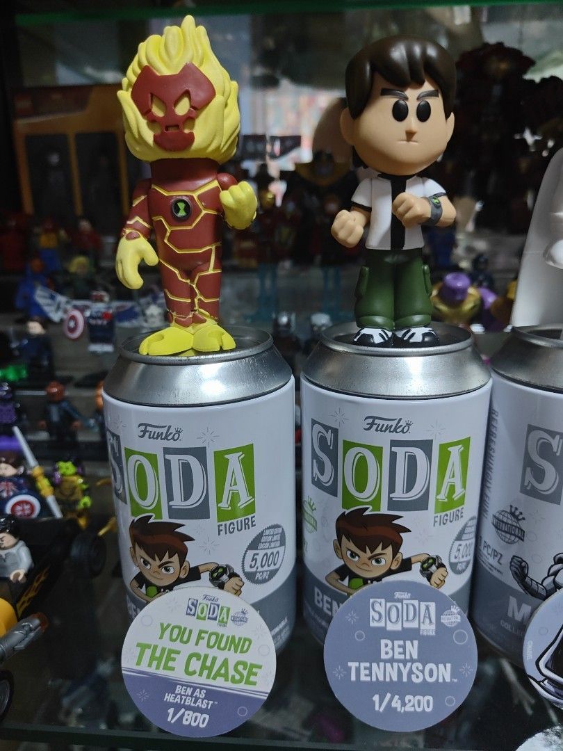 Ben 10 funko pop chase and common set, Hobbies & Toys, Toys & Games on ...