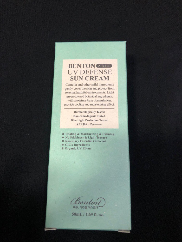 [Benton] UV Defense Sun Cream 50ml, Beauty & Personal Care, Face, Face ...