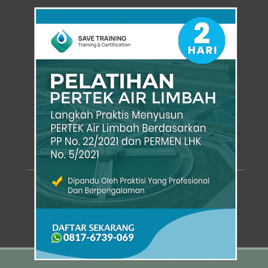 Berpengalaman, CALL 0817-6739-069, Contoh Dokumen Pertek Air Limbah ...