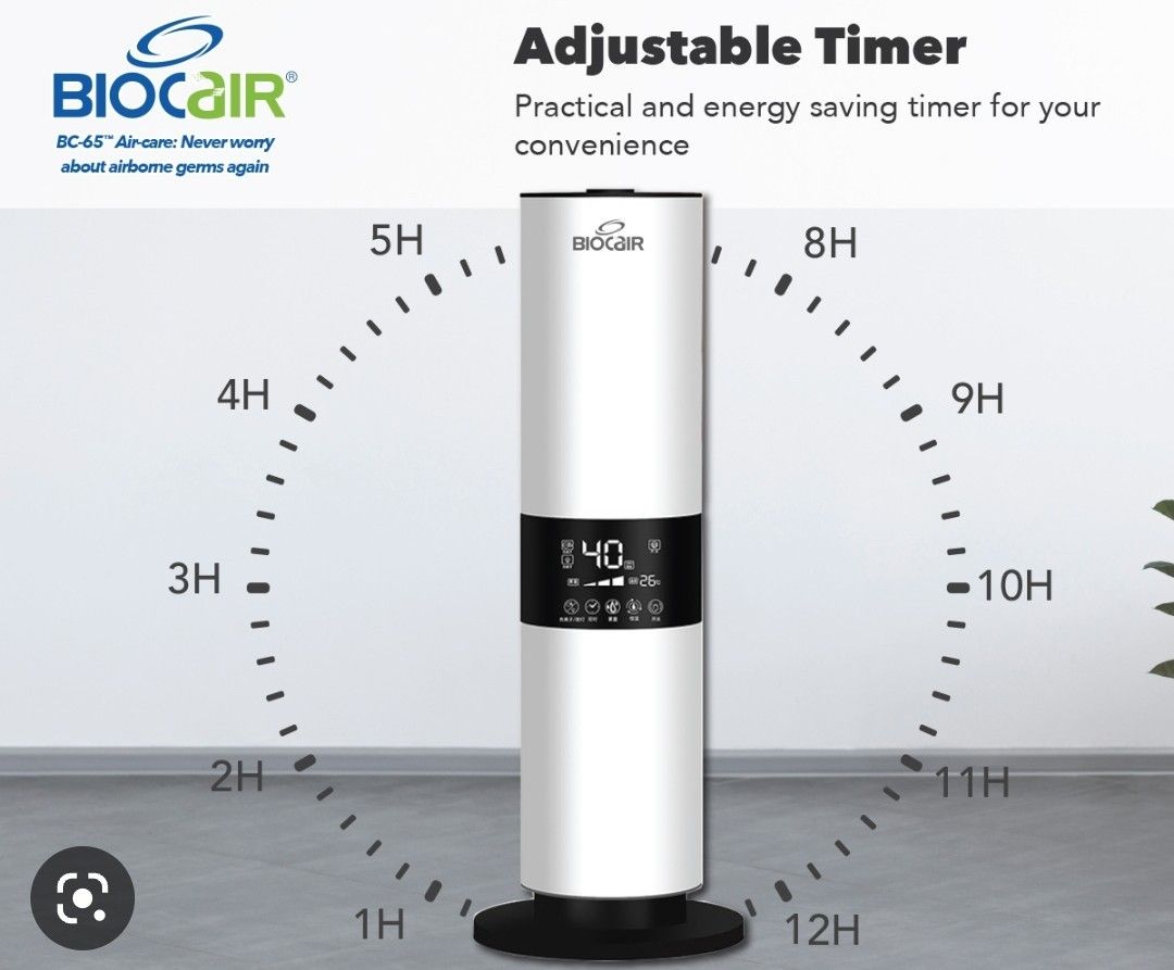BioCair Ultimate II-5.5 Dry-Mist Disinfection Machine, TV & Home ...