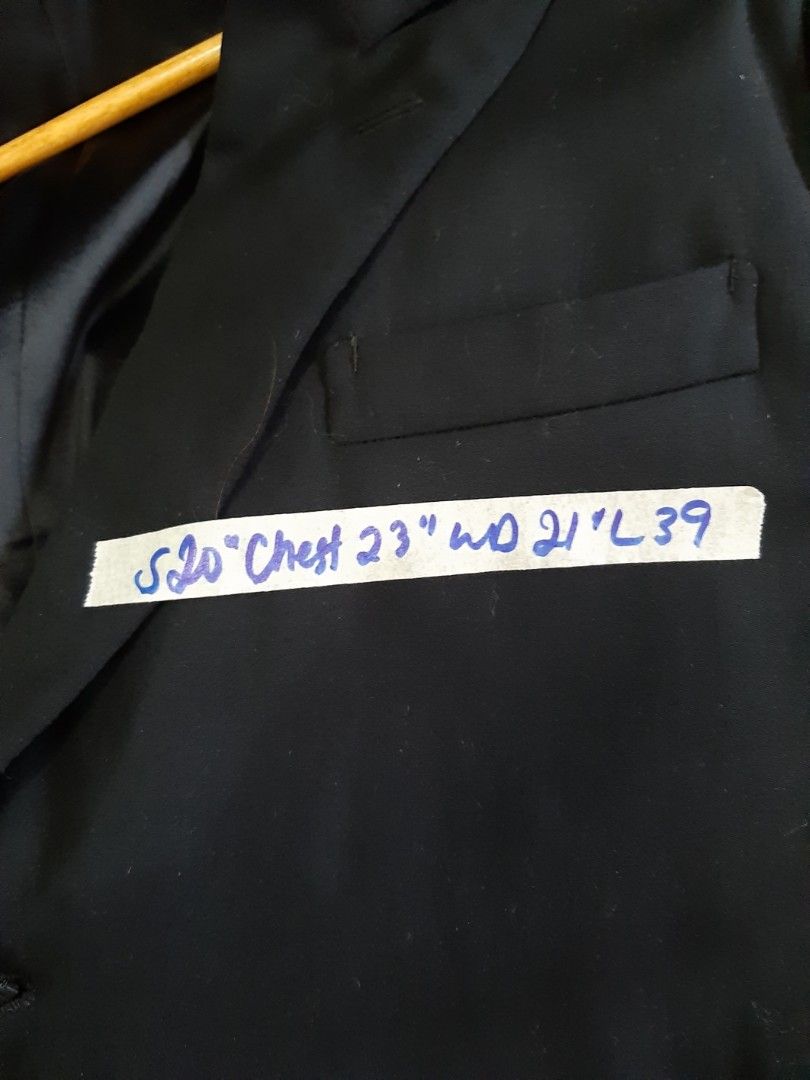 Black Tuxedo / Tail Coat / Morning Suit Coat/ Magician Coat / Butler's ...