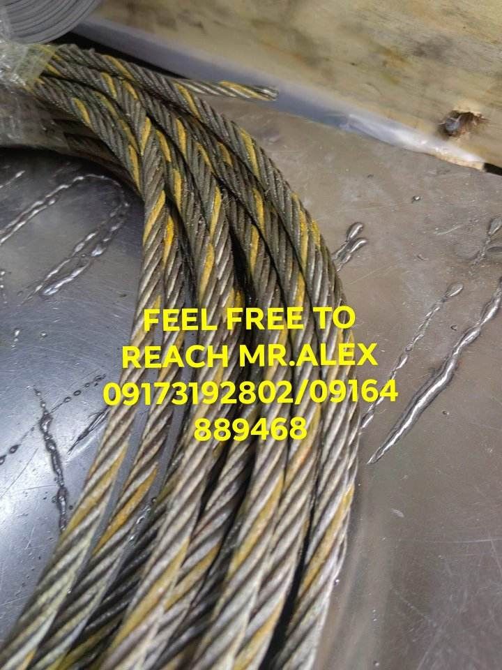 Black wire rope (Size: 8mm), Commercial & Industrial, Construction ...
