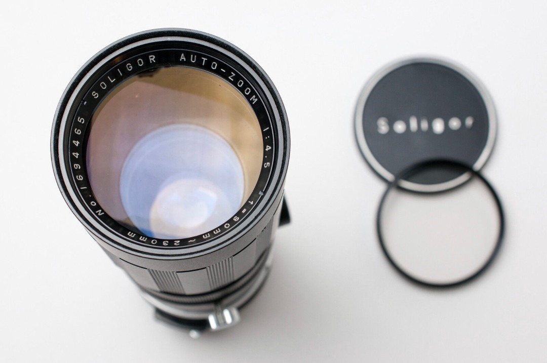 [BMC] Soligor Auto-Zoom 90mm-230mm F4.5 Canon FD Mount Tele Zoom Lens ...