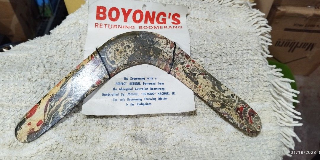 Boomerang, Hobbies & Toys, Memorabilia & Collectibles, Vintage ...