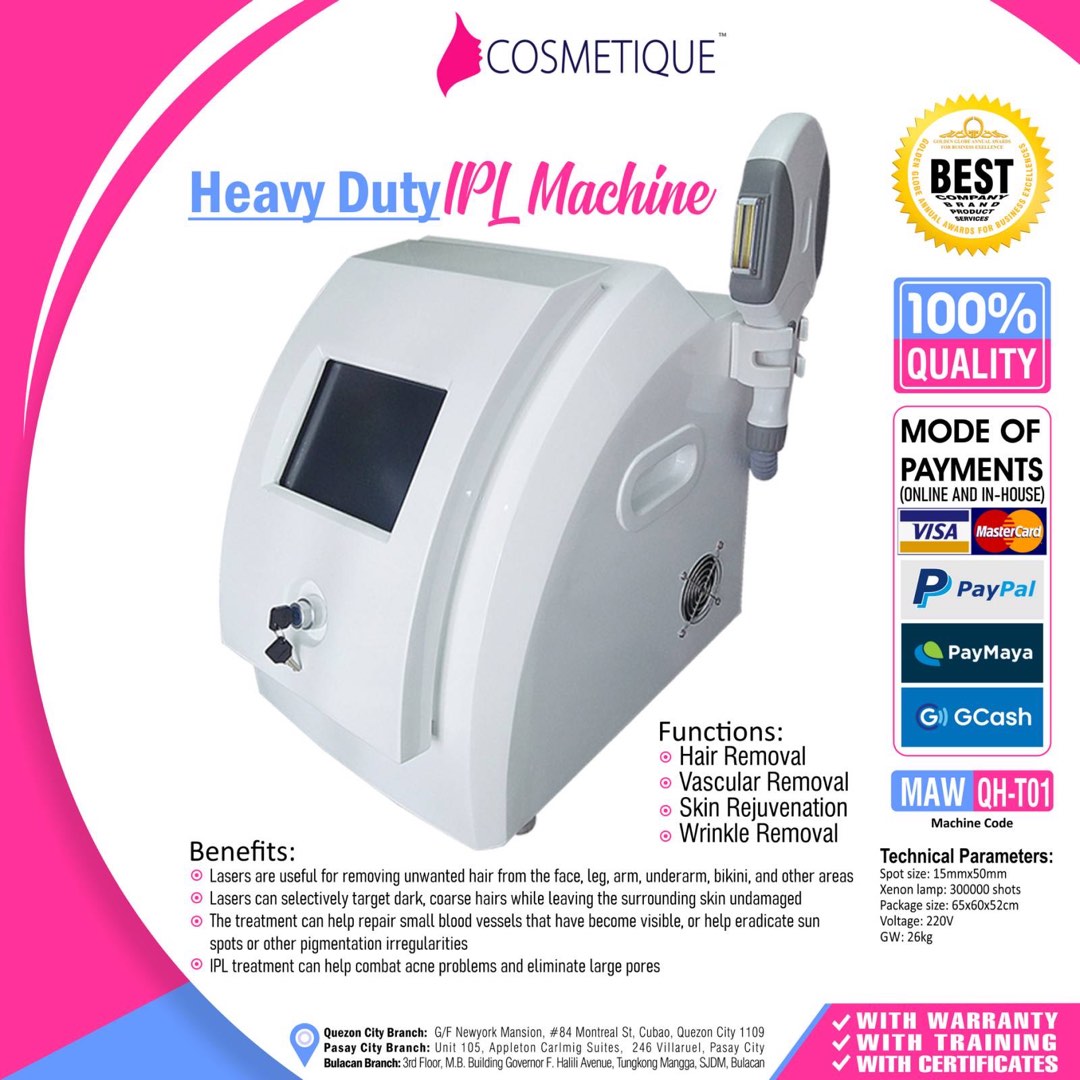 Brand New Heavy Duty IPL Machine For Pigmentation Hair Removal Skin ...
