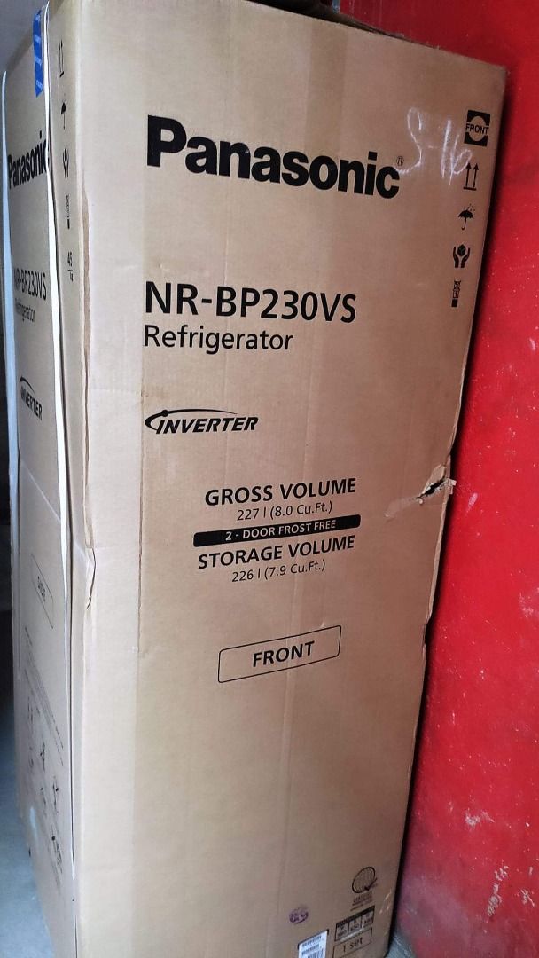 BRAND NEW PANASONIC 2DOOR REF INVERTER, TV & Home Appliances, Kitchen ...