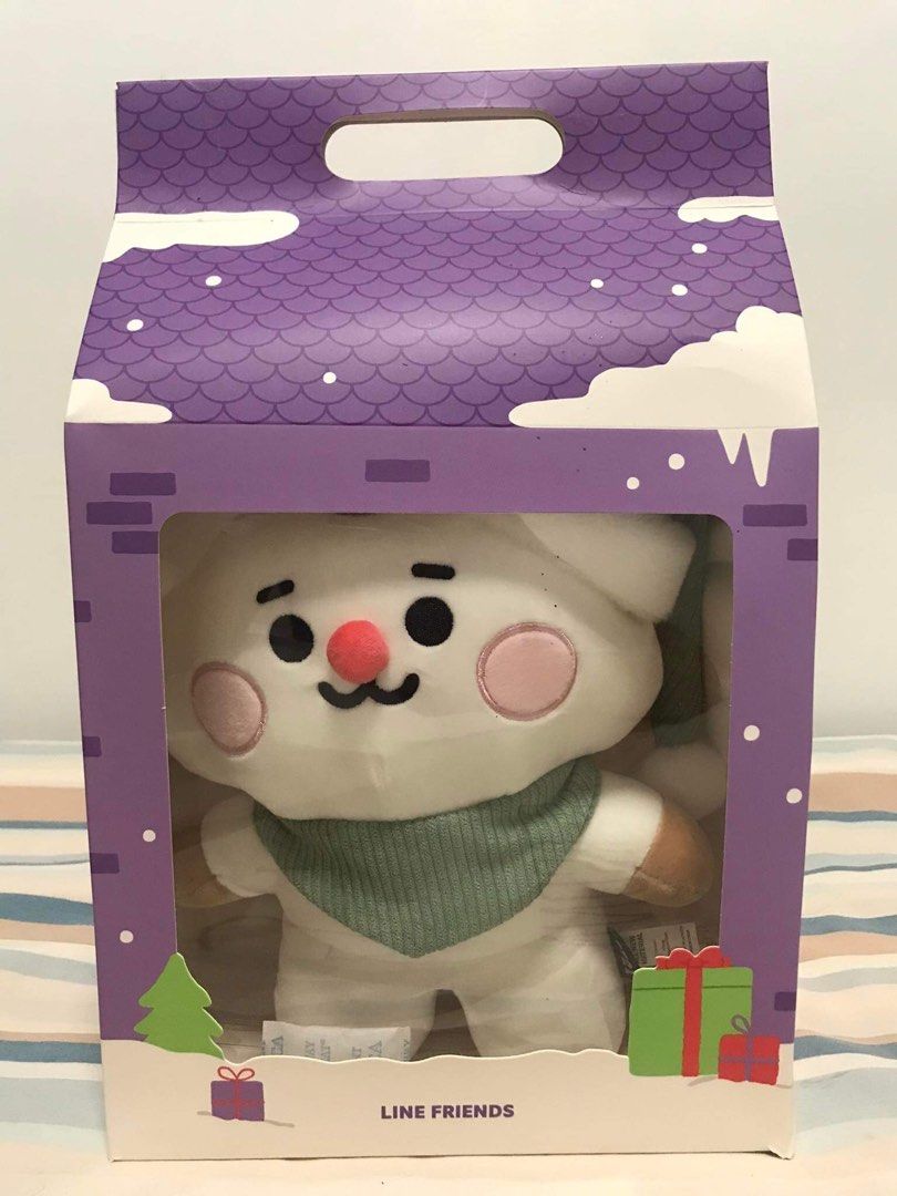 BT21 RJ CHRISTMAS DOLL, Hobbies & Toys, Memorabilia & Collectibles, K ...