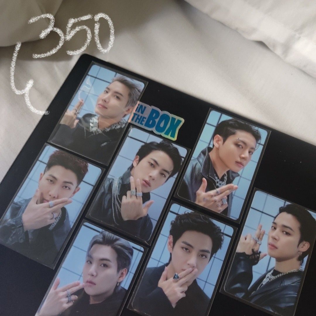 BTS PROOF STANDARD POB RPC DICON 101 THE INDIGO JACK IN THE BOX PHOTOCARDS PC NAMJOON SEOKJIN ...