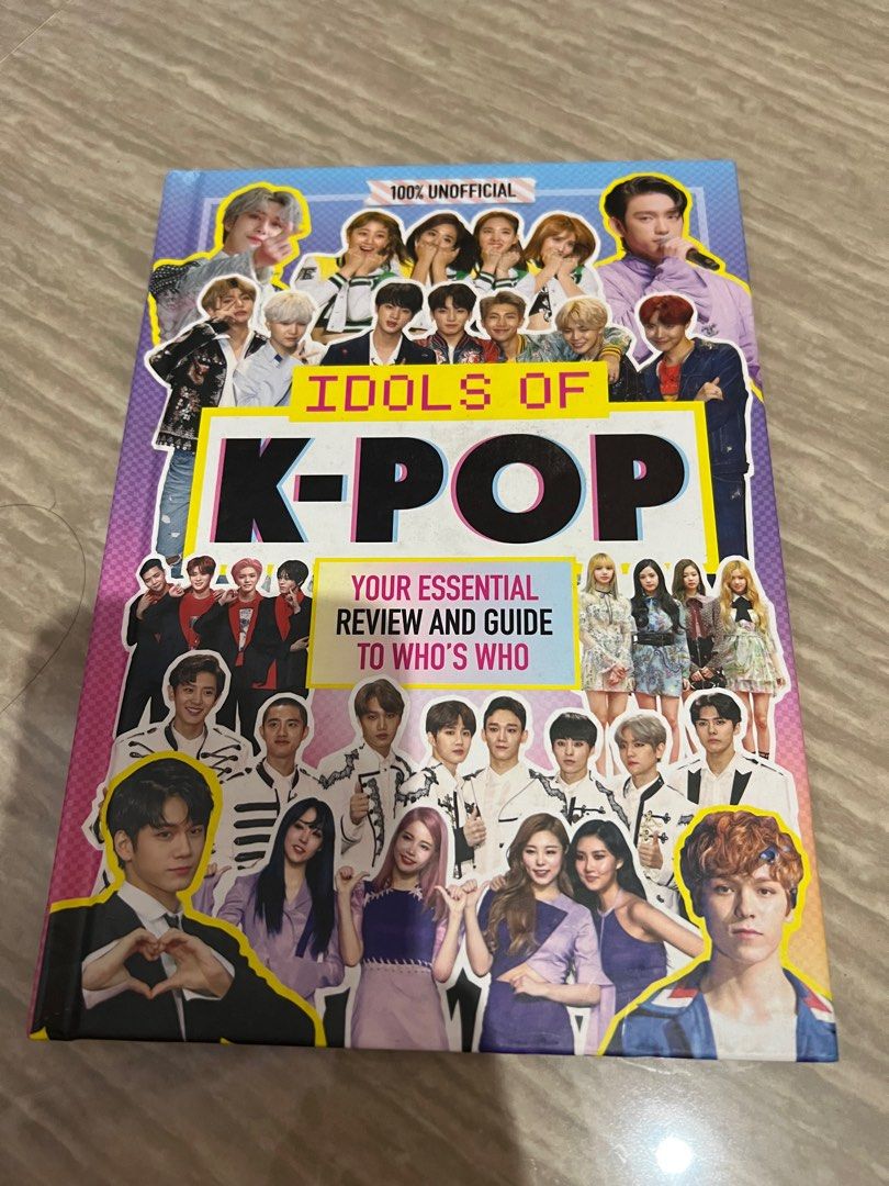 Buku Idols of Kpop preloved, K-Wave di Carousell