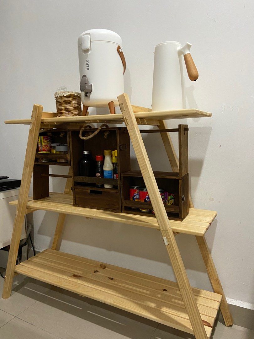 Camping spice storage rack, Furniture & Home Living, Kitchenware ...