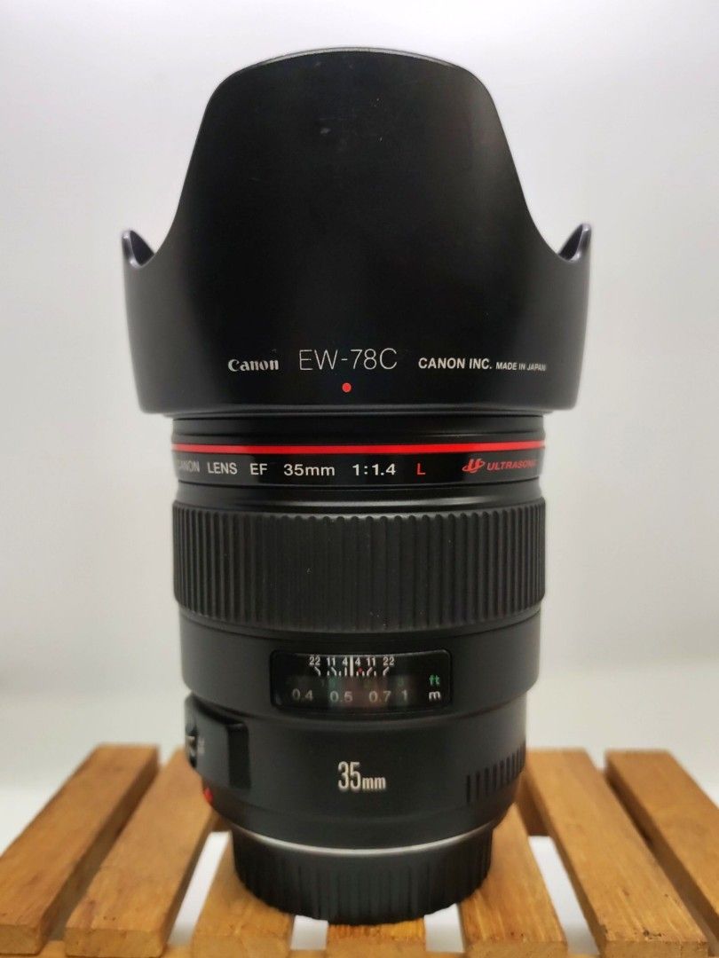 Canon EOS EF 35mm f1.4 L USM., Photography, Lens & Kits on Carousell