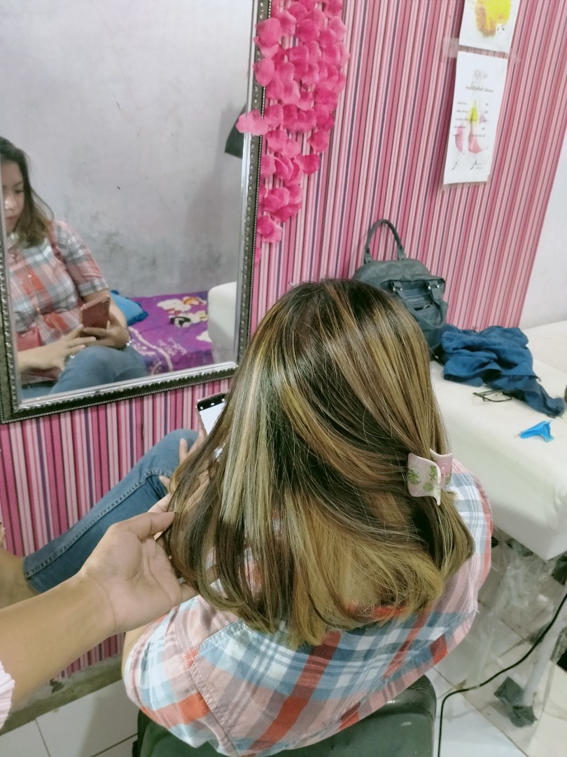 cat rambut , pewarnaan rambut , colouring , highlight, Jasa, Beauty ...
