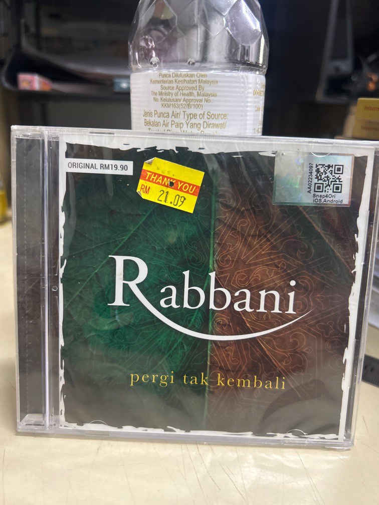 CD Pergi Tak Kembali - Rabbani, Hobbies & Toys, Music & Media, CDs ...