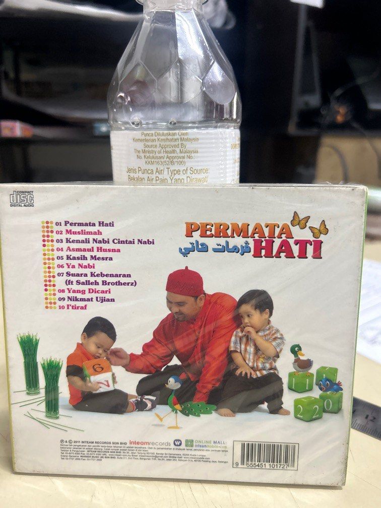 CD Permata Hati - Nazrey Johani, Hobbies & Toys, Music & Media, CDs & DVDs on Carousell
