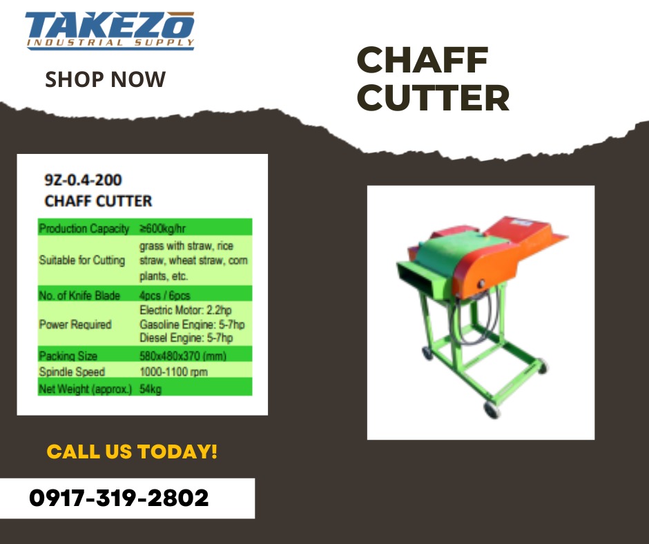 CHAFF CUTTER, Commercial & Industrial, Construction Tools & Equipment ...