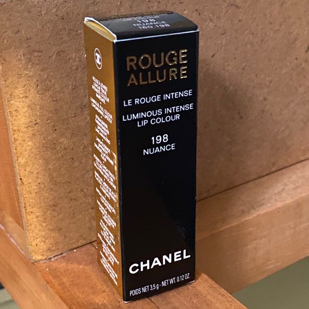 Chanel Rouge Allure Luminous Intense Lipstick Lip Colour : 198 Nuance ...