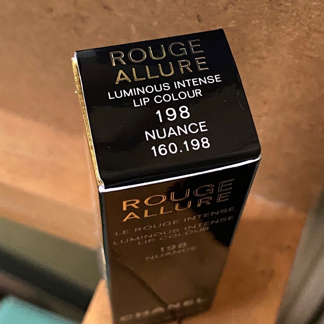 Chanel Rouge Allure Luminous Intense Lipstick Lip Colour : 198 Nuance ...