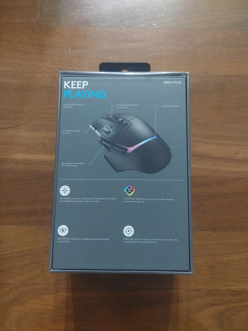 Cheapest Logitech G502 X Plus Wireless Gaming Mouse, Computers & Tech ...