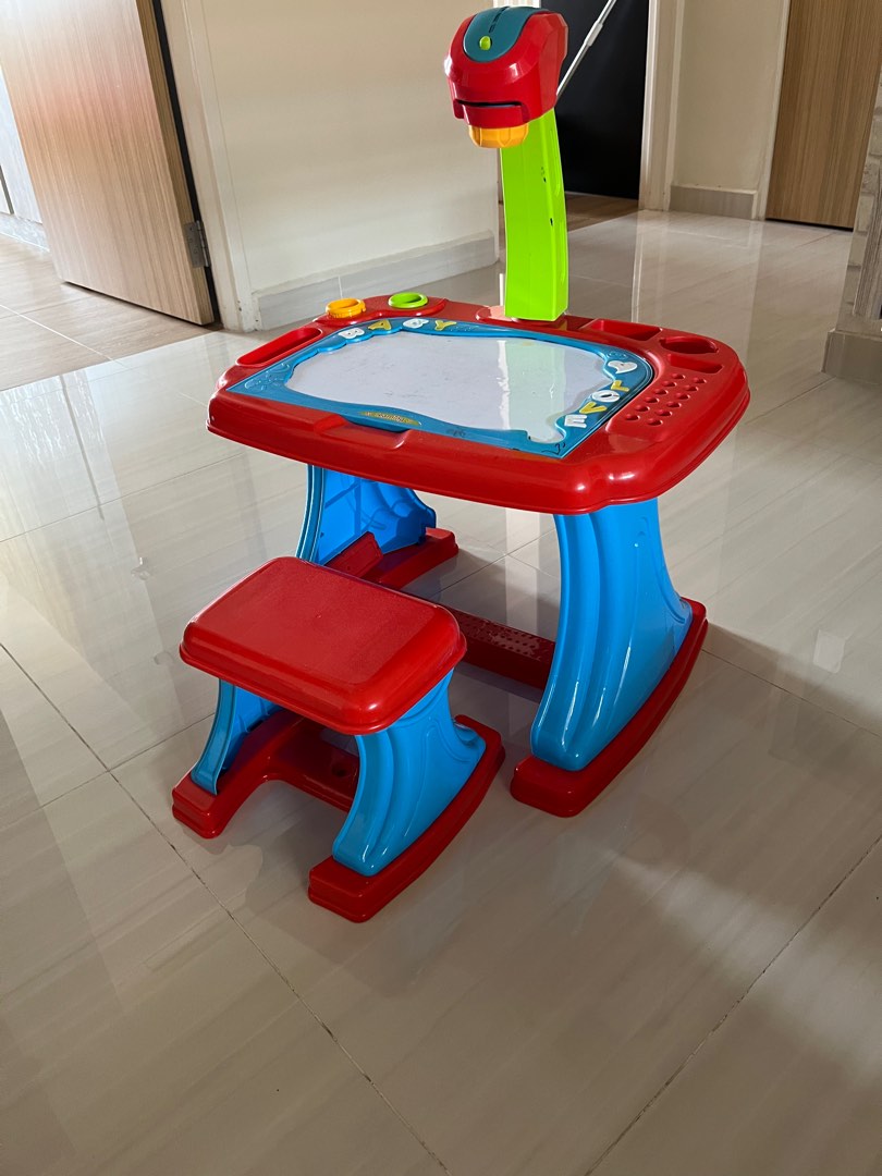Children learning table and stool, Babies & Kids, Infant Playtime on ...