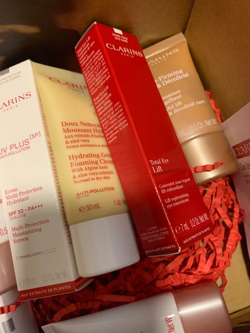 Clarins samples collection, Beauty & Personal Care, Face, Face Care on ...