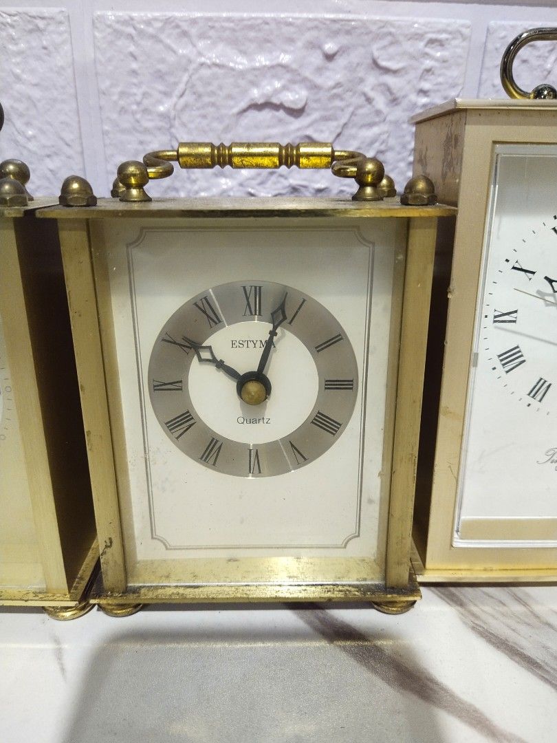 clocks per piece, Furniture & Home Living, Home Decor, Clocks on Carousell