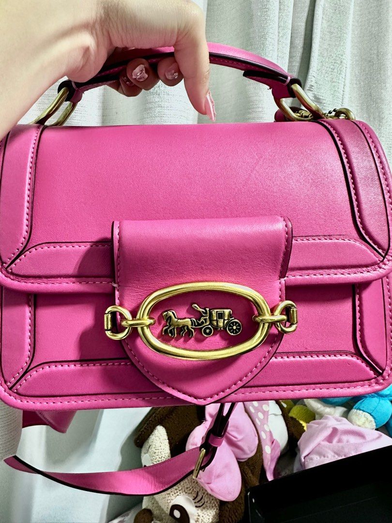 Coach Hero Crossbody in Pink, Women's Fashion, Bags & Wallets, Cross ...
