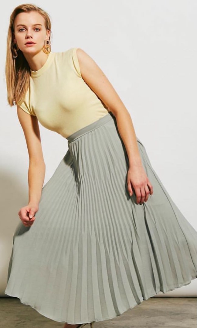 Collate Sunray Pleated Skirt Womens Fashion Bottoms Skirts On Carousell
