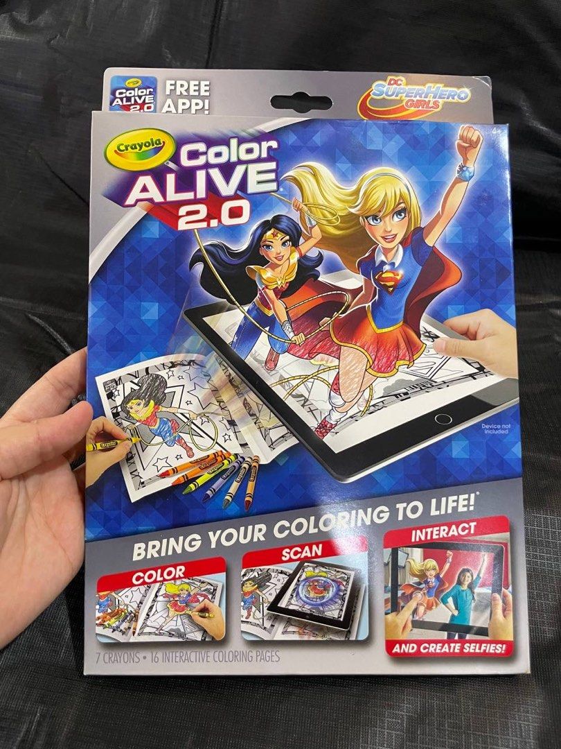 Crayola Color Alive, Hobbies & Toys, Books & Magazines, Children's ...