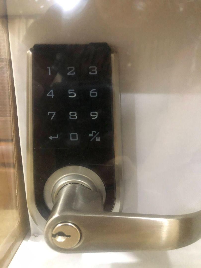 Digital Door Lock EZSET, Furniture & Home Living, Security & Locks ...