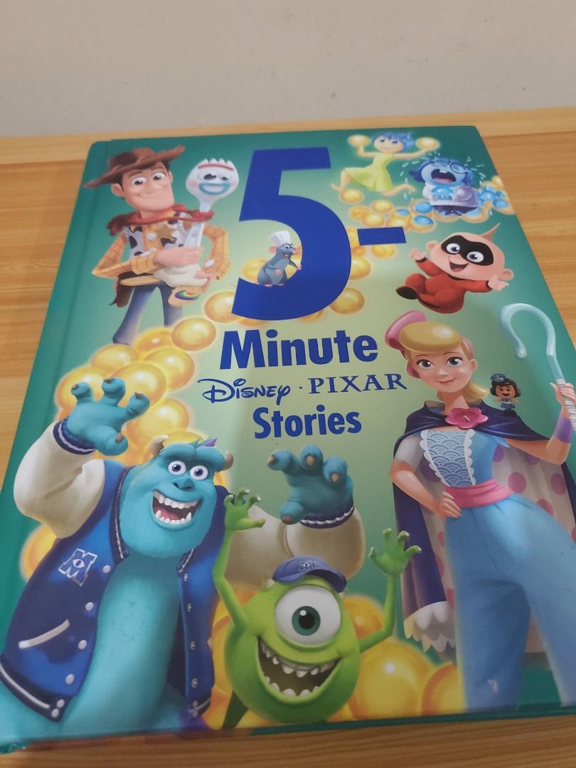 Disney 5-Minute Disney Pixar Stories Storybook Collection, Hobbies & Toys, Books & Magazines ...