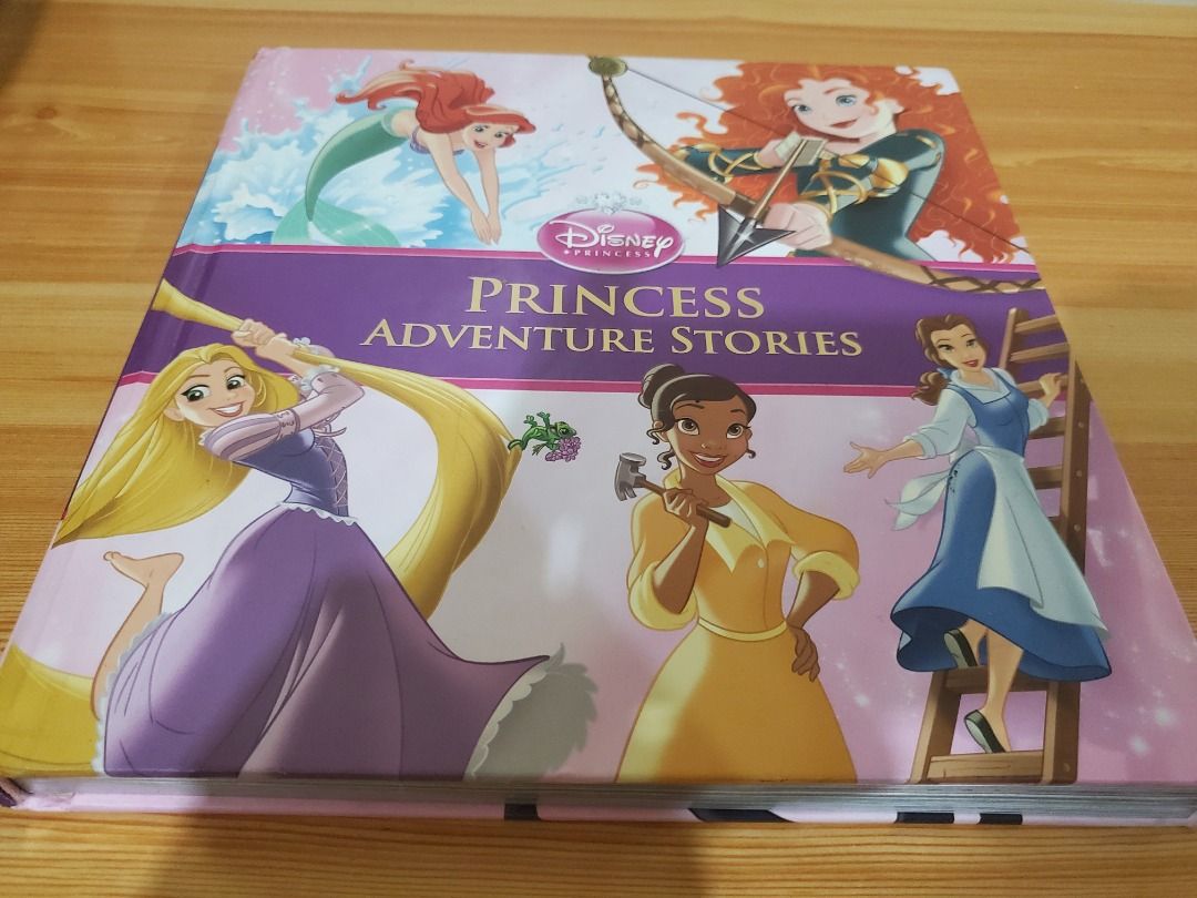 Disney Princess Adventure Stories Storybook Collection, Hobbies & Toys ...