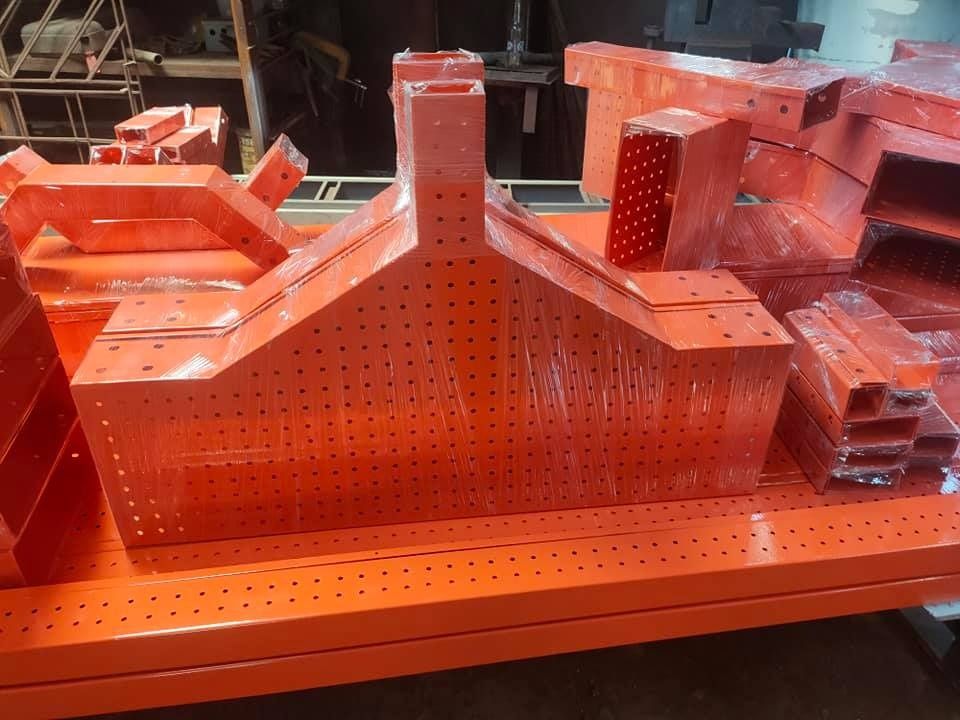 DNC Steel Fabrication and Design Perforated Wireways Powdercoated, HDG ...