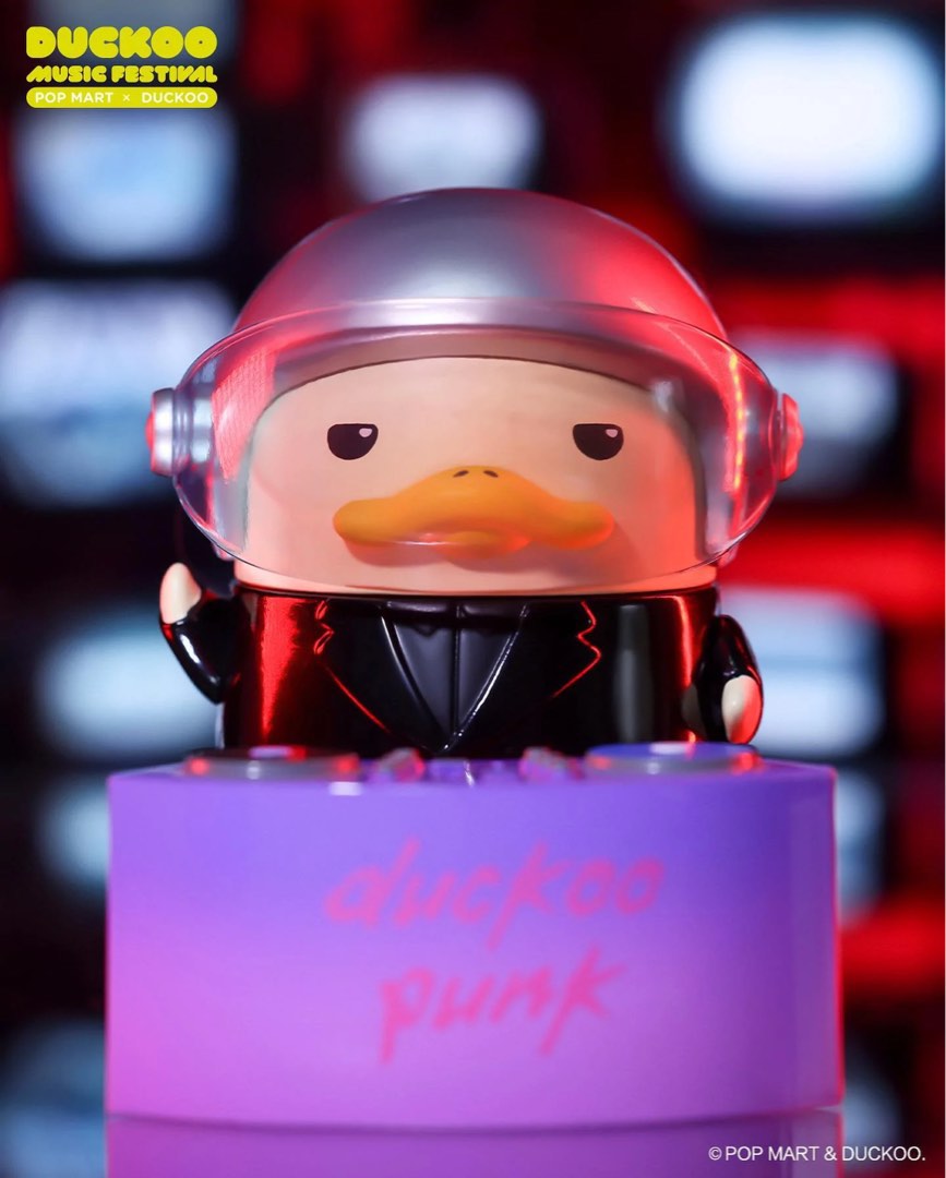duckoo edm popmart, Hobbies & Toys, Toys & Games on Carousell
