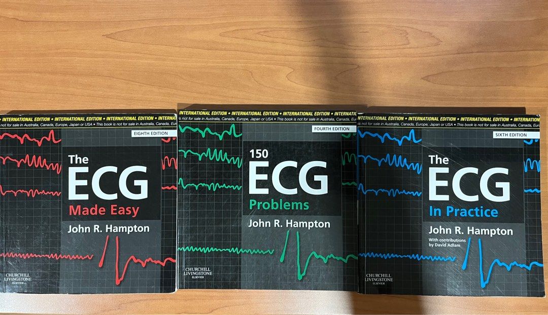 ECG made easy + associated practice questions, Hobbies & Toys, Books ...