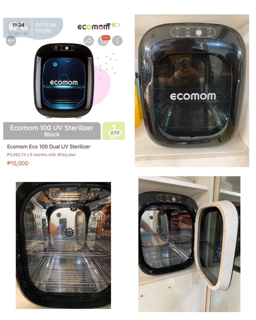 Ecomom Sterilizer FREE SHIPING, Babies & Kids, Nursing & Feeding ...