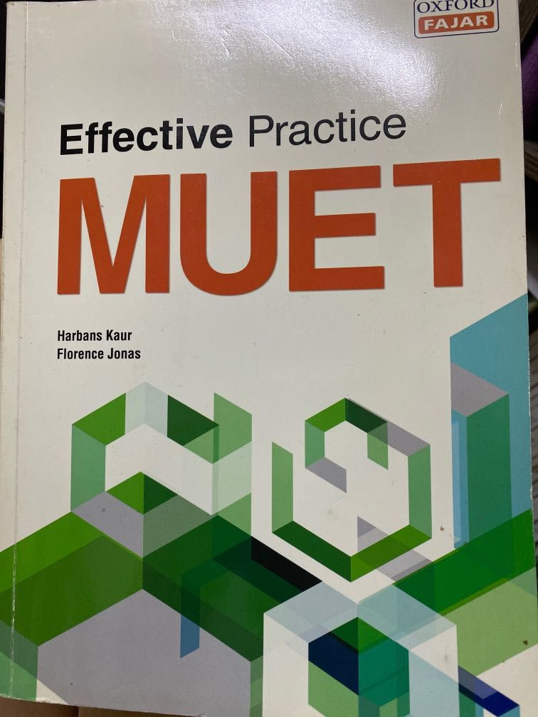 Effective practice MUET, Hobbies & Toys, Books & Magazines, Textbooks ...