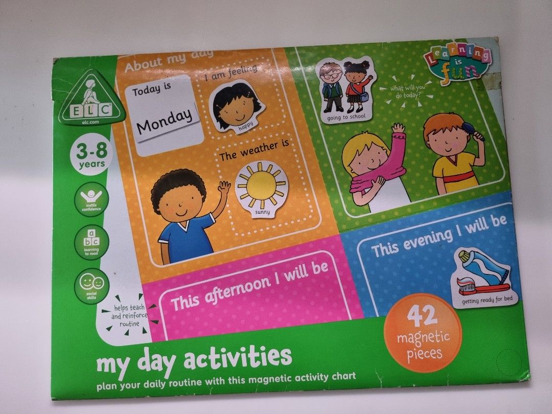Elc my dau activities - magnetic, Hobbies & Toys, Toys & Games on Carousell