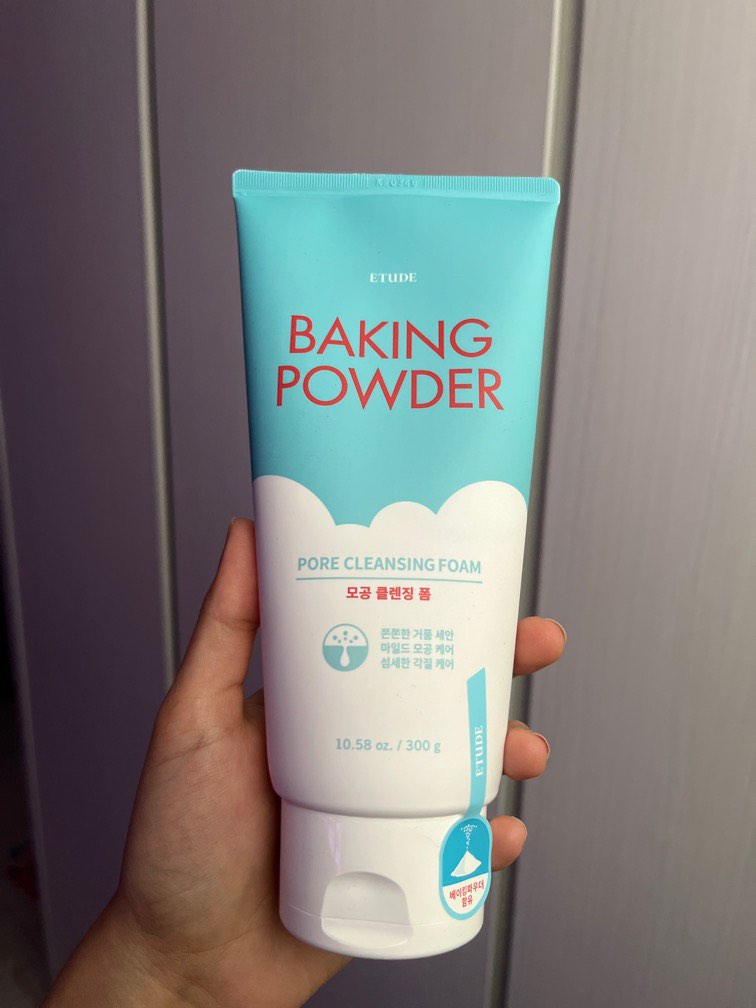 Etude House Baking Powder Pore Cleansing Foam (300g) Jumbo Size ...